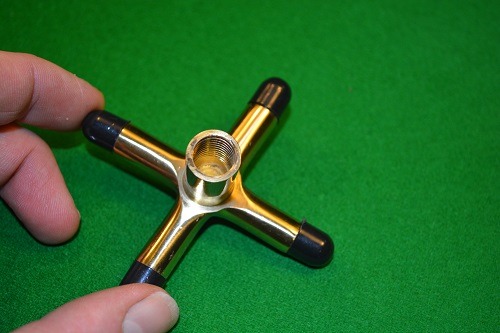 Brass Cross Rest Head | £9.99 - Handmade Snooker Cues | Pool Cues | Cue ...