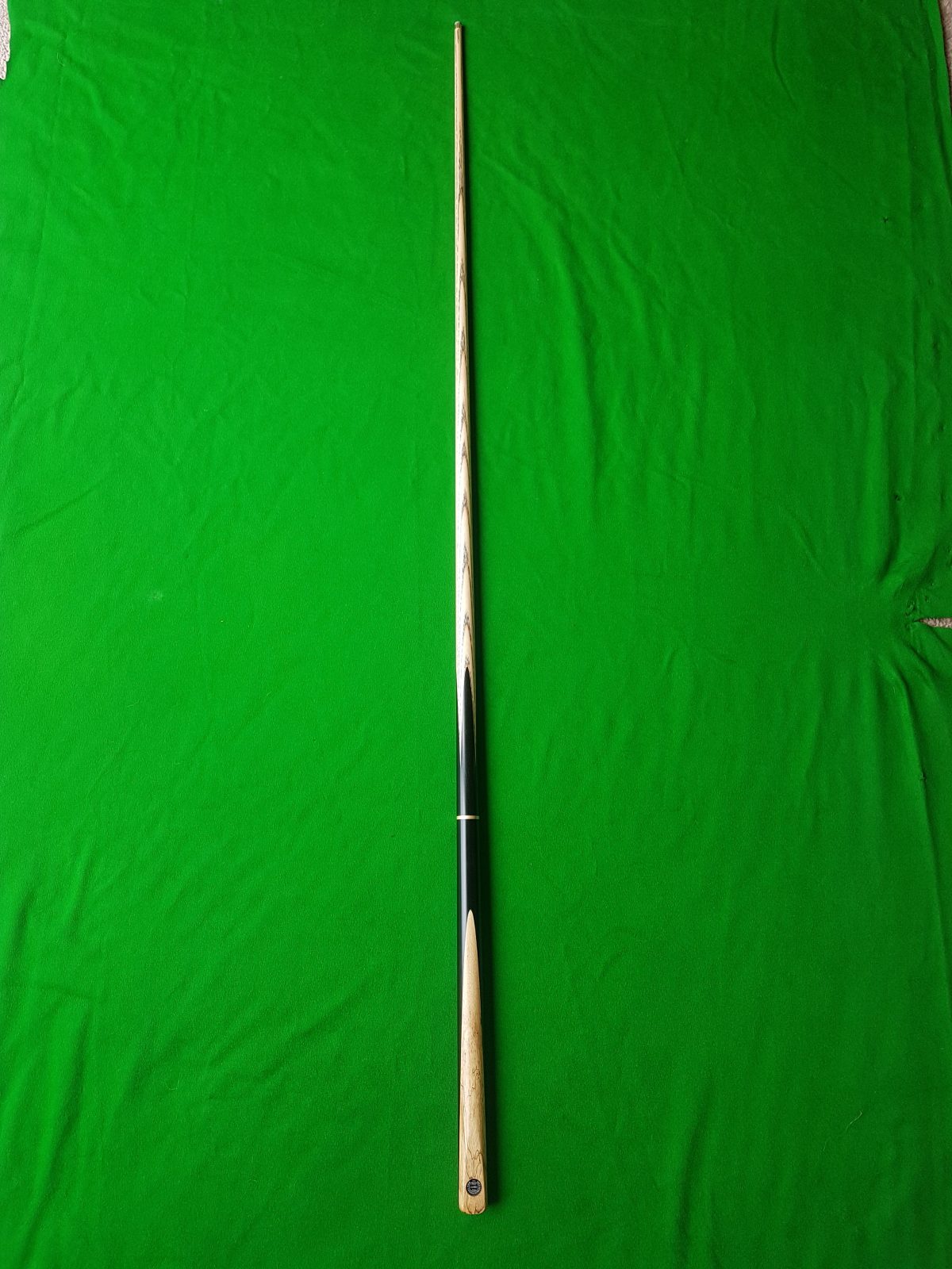 Ebony and Spalted Tamarin Snooker Cue B5 3 - Handmade Snooker Cues ...