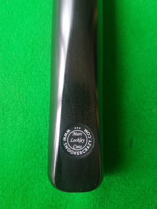57" 8.5mm Three Quarter Full Ebony Butt Pool Cue | £245.00 - Handmade ...