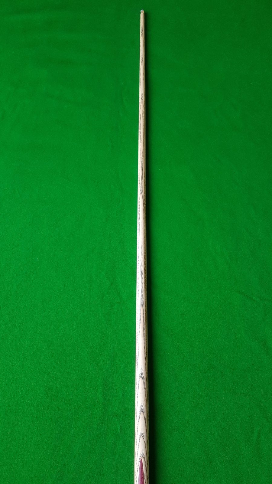 57" 9.75mm One Piece Purple Heart Snooker Cue | £279.00 - Handmade ...