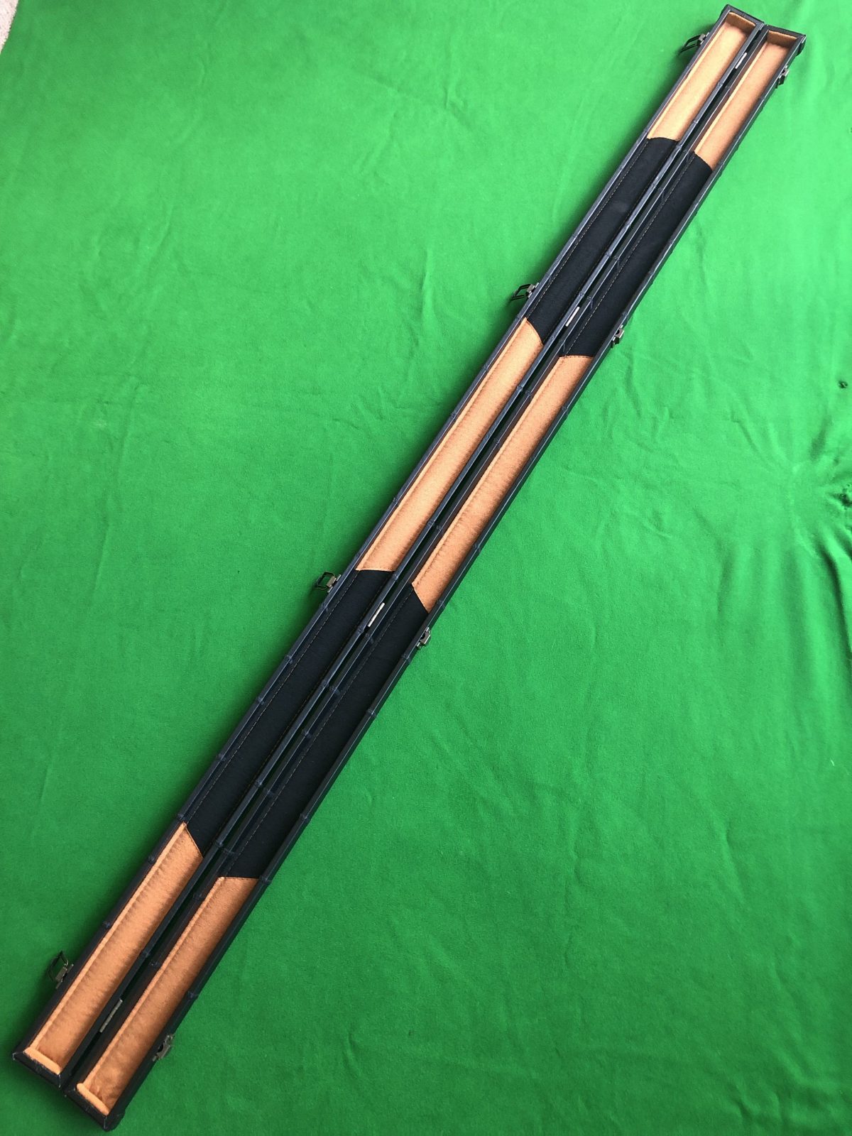 One Piece Black Slim Cue Case - Handmade Snooker Cues | Pool Cues | Cue ...