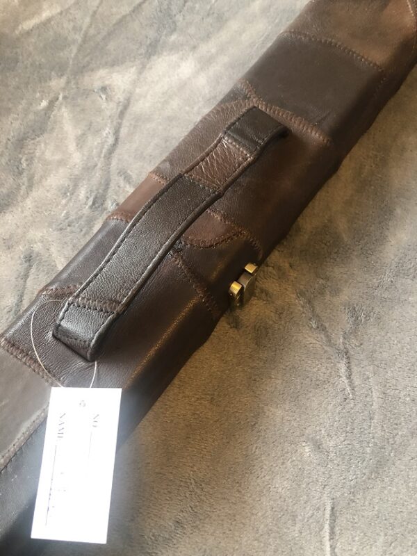 Real Leather Brown Cue Case - Handmade Snooker Cues | Pool Cues | Cue ...